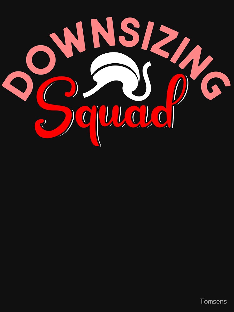 "Downsizing Squad Bariatric Surgery Gastroenterologist" T-shirt for ...