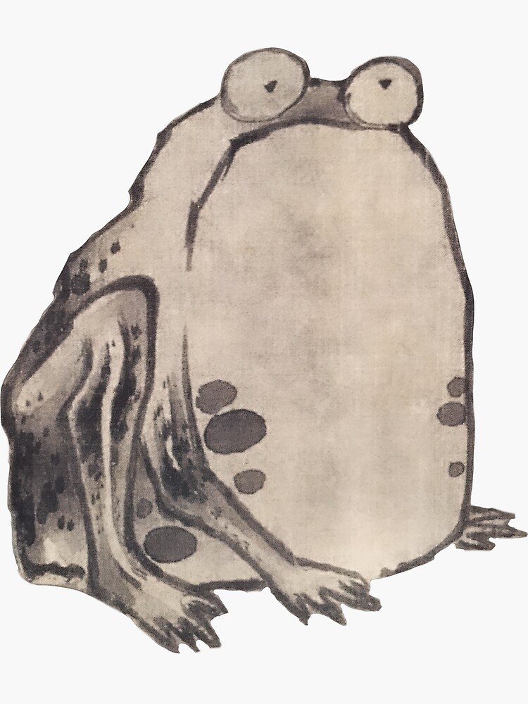 "Frog from Sai Chu-fu (Vegetables and Insects) Japanese Woodblock art 菜 ...