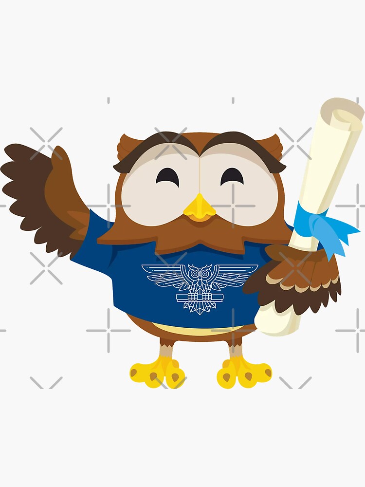 "Salesforce Trailblazer Owl" Sticker for Sale by abhimanyud3dx | Redbubble