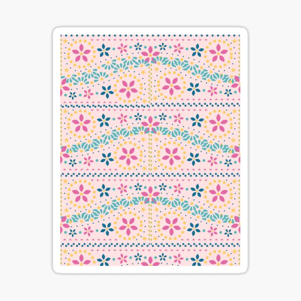 "Traditional patterns" Sticker for Sale by MYWMC | Redbubble