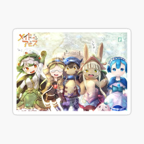 "Nanachi And Friends" Sticker for Sale by edenclark9 | Redbubble