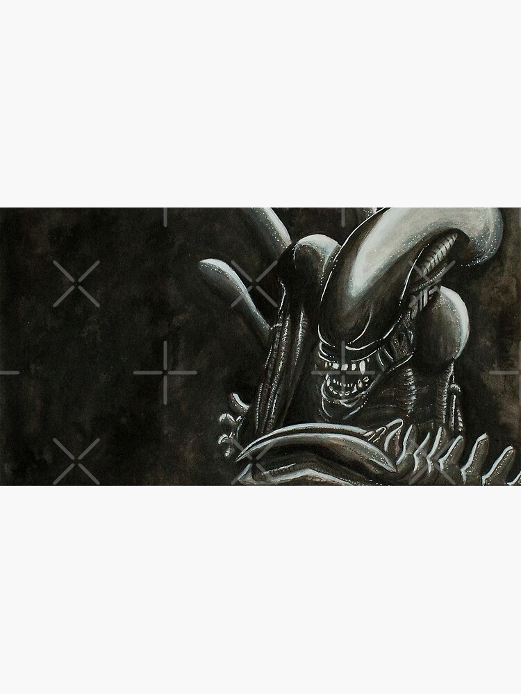 "Alien Ink Fan Art" Art Print by FontaineN | Redbubble