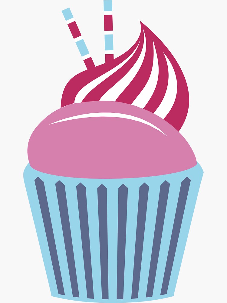 "Magic Cupcake Transgender" Sticker for Sale by LGBT-Art-Design | Redbubble