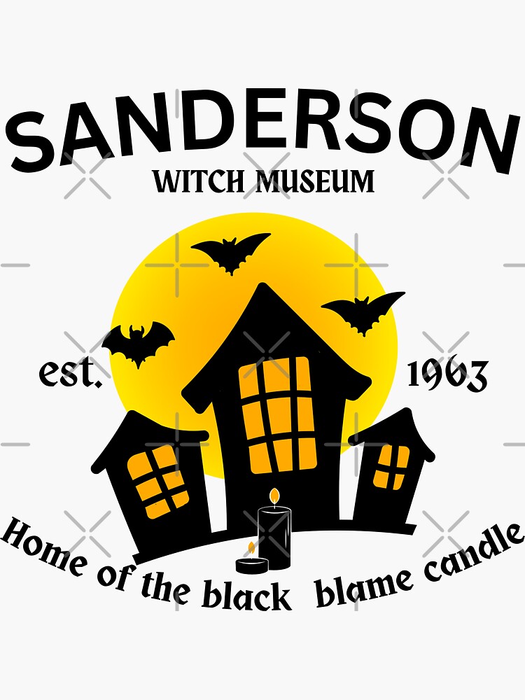 "Sanderson Museum Logo" Sticker for Sale by placefa | Redbubble