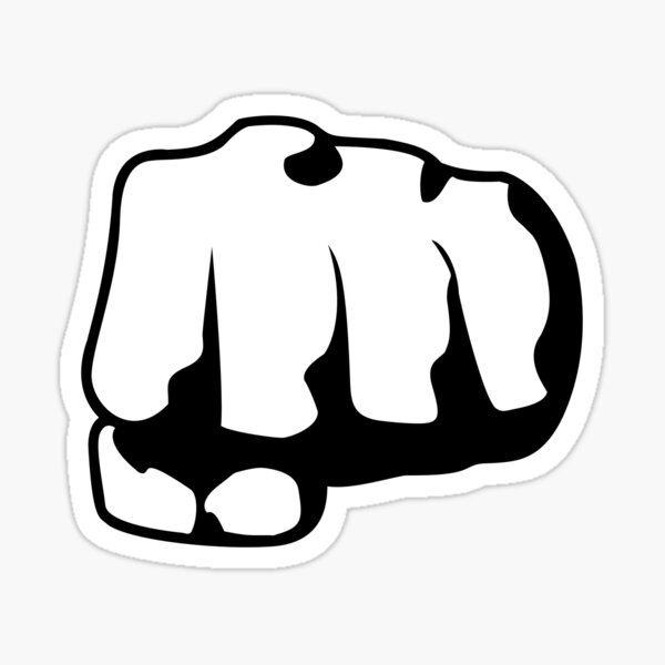 "Fist" Sticker for Sale by farhanjq | Redbubble