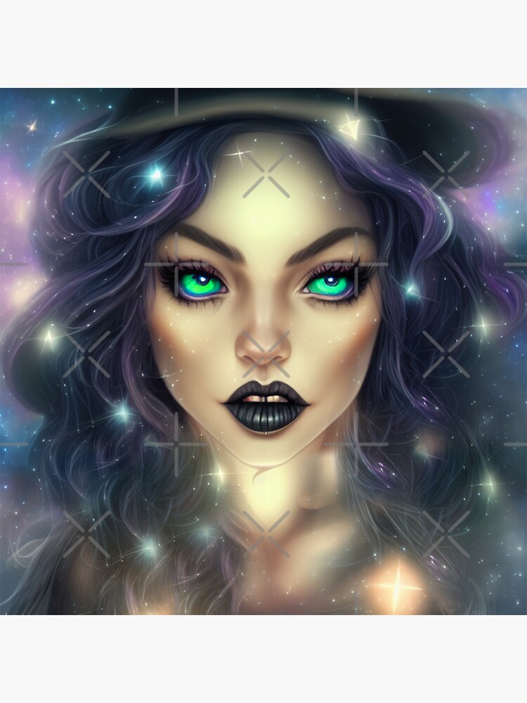 Witch Girl Magical Girl Pretty Girl Artwork Beautiful Girl Art Witchy Girl Dark Woman Art Witch