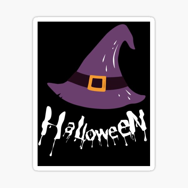 "Halloween" Sticker for Sale by Sporty9 | Redbubble