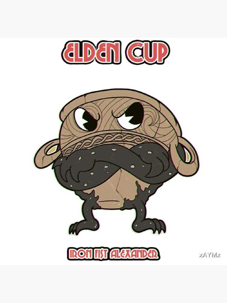 "Elden Ring (Alexander Iron Fist)" Poster for Sale by xAYMx | Redbubble