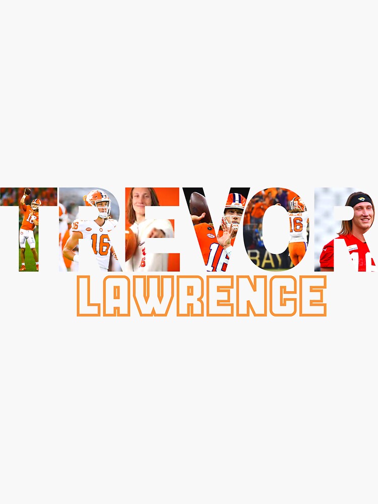 "Trevor Lawrence t shirt and sticker | Trevor Lawrence Sticker" Sticker ...