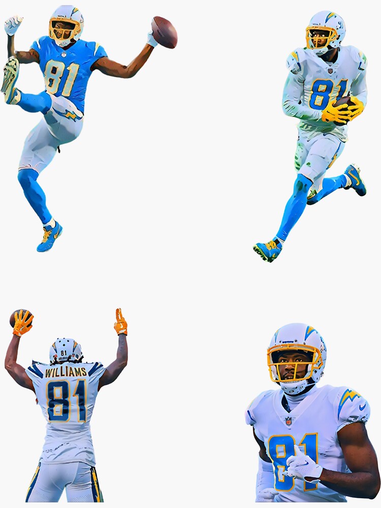 "Mike Williams Sticker Pack " Sticker for Sale by loyalistwhiz | Redbubble