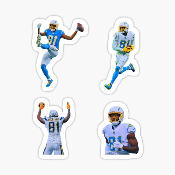 "Mike Williams Sticker Pack " Sticker for Sale by loyalistwhiz | Redbubble