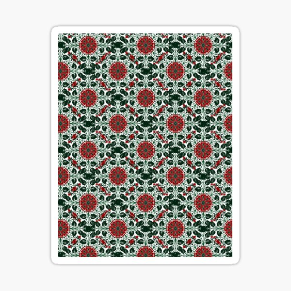 "Traditional patterns " Sticker for Sale by MYWMC | Redbubble