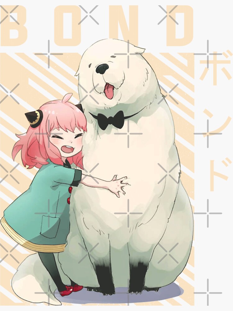 "Bond Forger - Spy X Family" Sticker for Sale by Ime-Art | Redbubble