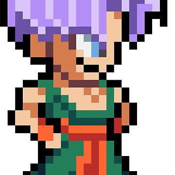 "Kid Trunks HQ Pixel Edition" Sticker for Sale by adventfan | Redbubble