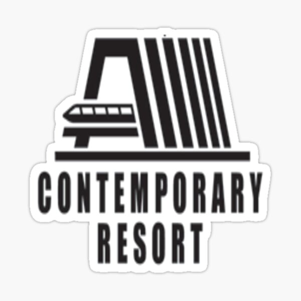 "Contemporary Resort 1" Sticker for Sale by planwdw | Redbubble