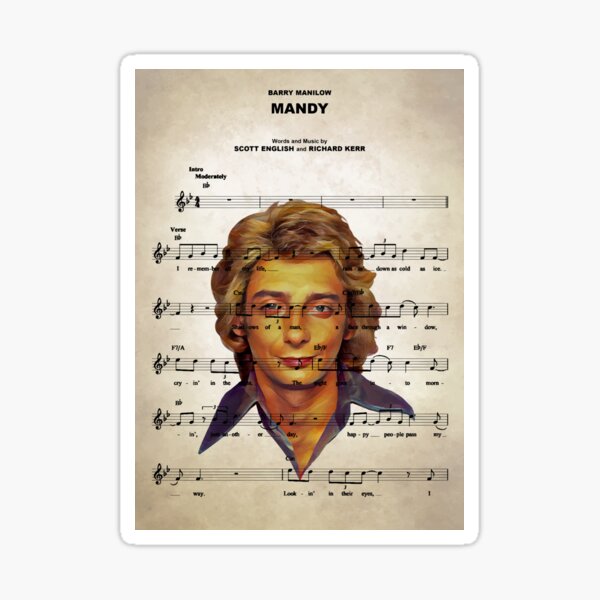 "Mandy" Sticker for Sale by BoKev | Redbubble