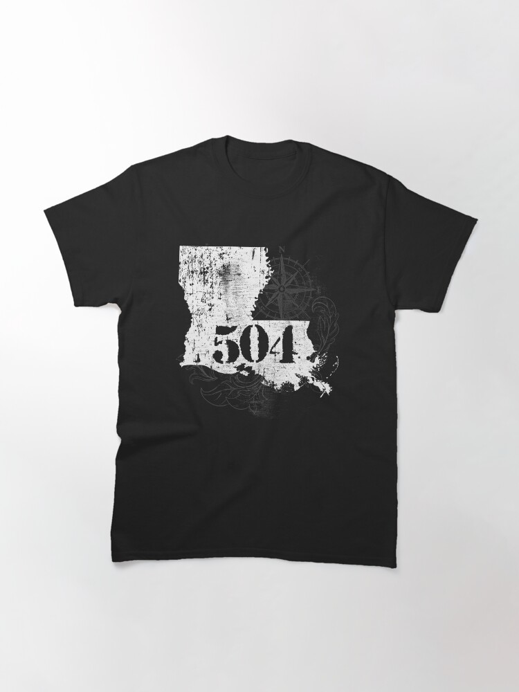 New Orleans Area Code 504 Tee Shirt Louisiana Novelty Cool Tees T new-orleans-area-code-504-tee-shirt-louisiana-novelty-cool-tees-t