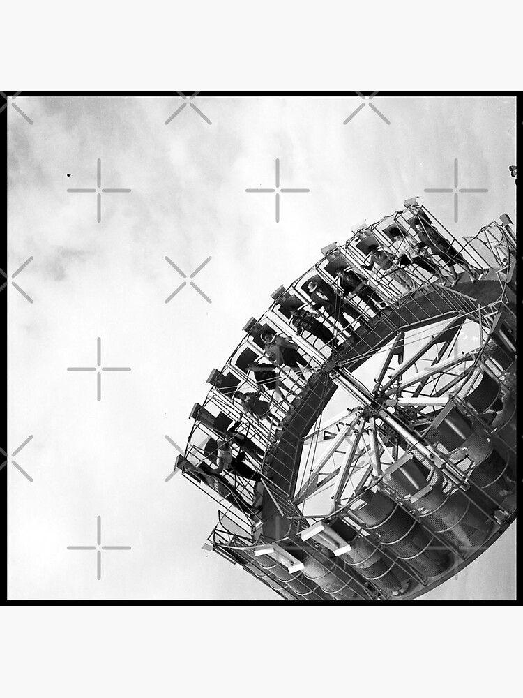 "Old Ferris Wheel " Sticker for Sale by Night-parade | Redbubble