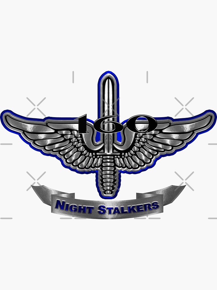 "160th Special Operations Aviation Regiment “NIGHTSTALKERS”" Sticker ...