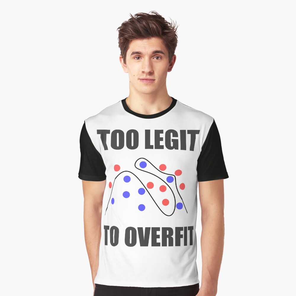 "Too Legit to Overfit" Essential T-Shirt for Sale by EncodedShirts ...