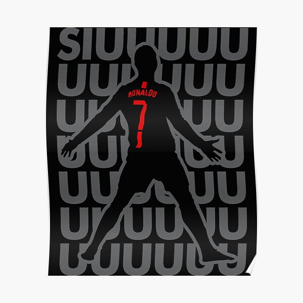 "Cristiano Ronaldo 7" Poster for Sale by salleynhoose | Redbubble