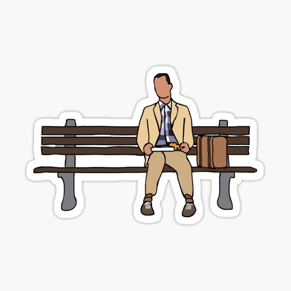 Forrest Gump Stickers | Redbubble