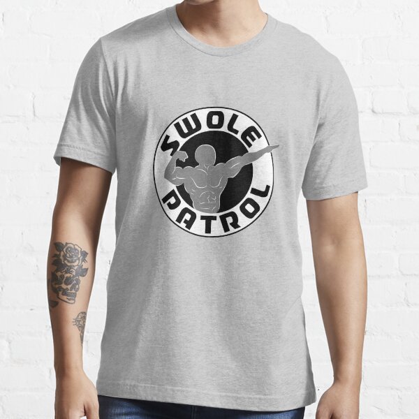 "Swole Patrol Work out weight lifting" T-shirt for Sale by RGartdesign ...