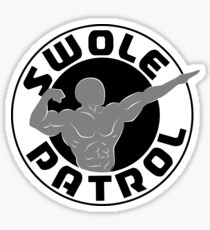 Swole Patrol: Stickers | Redbubble