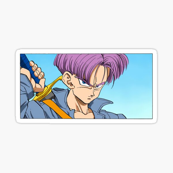 "Trunks Manga" Sticker for Sale by SenorFiredude | Redbubble