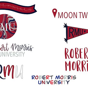 "Robert Morris University Sticker Pack" Sticker for Sale by Hannahbark ...