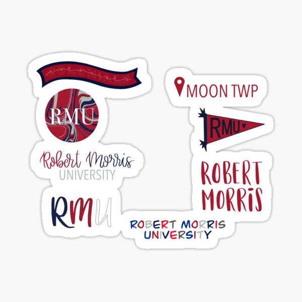 "Robert Morris University Sticker Pack" Sticker for Sale by Hannahbark ...