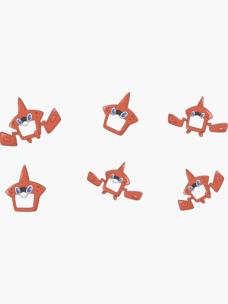 Rotom Dex Sticker For Sale By Devinellis Redbubble