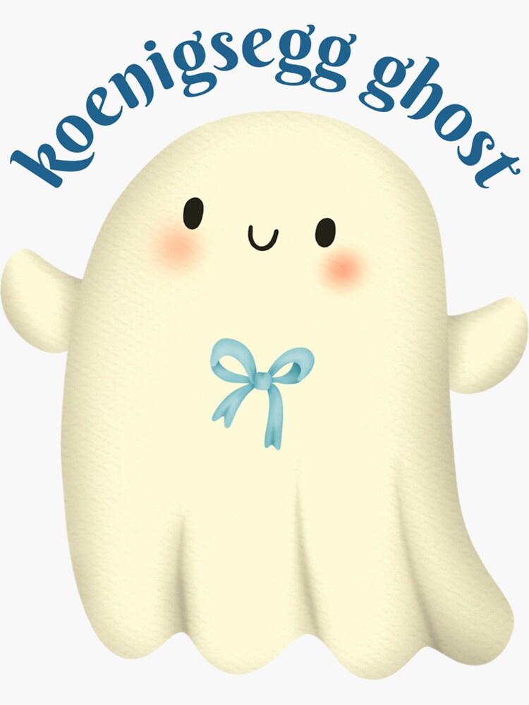 "koenigsegg ghost " Sticker for Sale by Wildfloweran | Redbubble