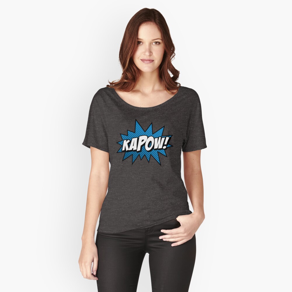 "Kapow!" Sticker for Sale by DetourShirts | Redbubble