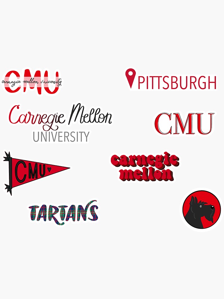 "Carnegie Mellon University Sticker Pack" Sticker for Sale by ...