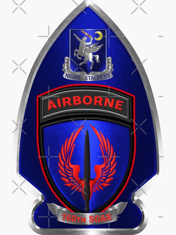 "160th Special Operations Aviation Regiment “SOAR Veteran”" Sticker for ...