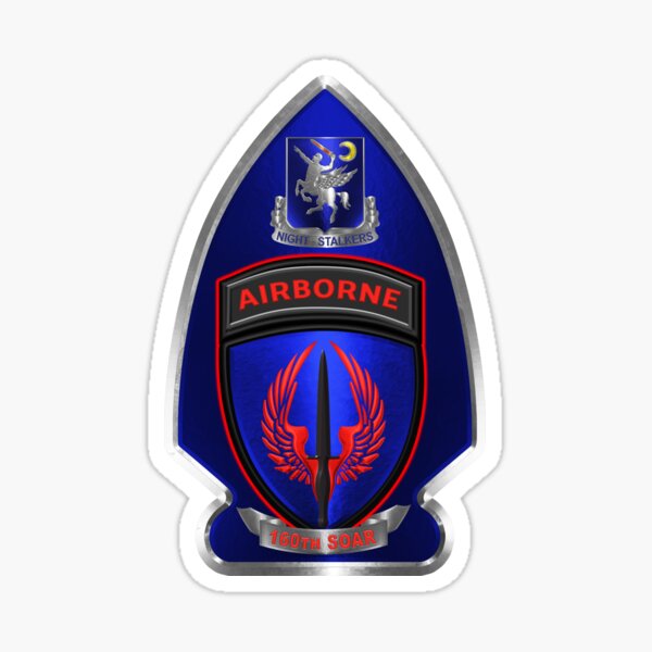 "160th Special Operations Aviation Regiment “SOAR Veteran”" Sticker for ...