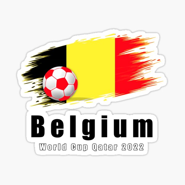 "FIFA World Cup 2022 Belgium" Sticker for Sale by kenuli | Redbubble