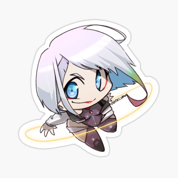 "Lucy (Lucyna Kushinada) Cyberpunk Edgerunners" Sticker for Sale by ...