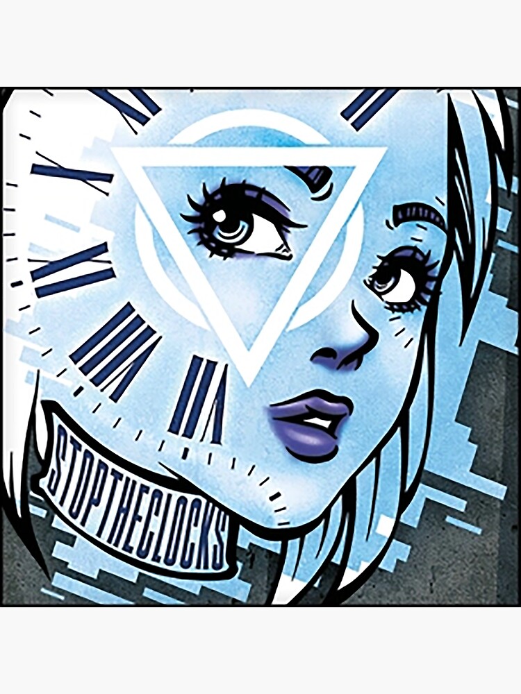 "Stop The Clocks" Sticker for Sale by heningmaulidah | Redbubble