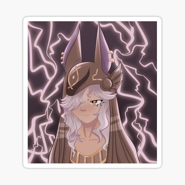 "cyno" Sticker for Sale by irbiiz | Redbubble