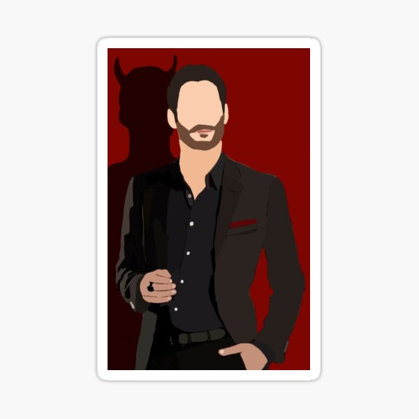 "lucifer" Sticker for Sale by 1adanj1 | Redbubble