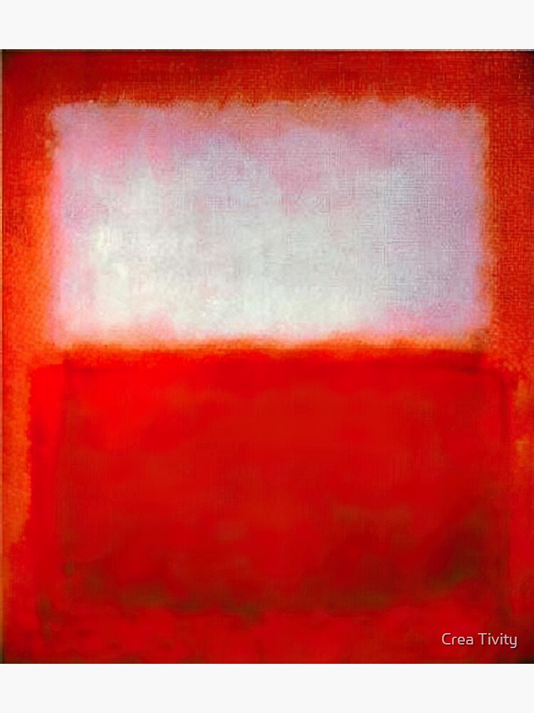 "Mark Rothko artwork" Sticker for Sale by Reda-Design | Redbubble