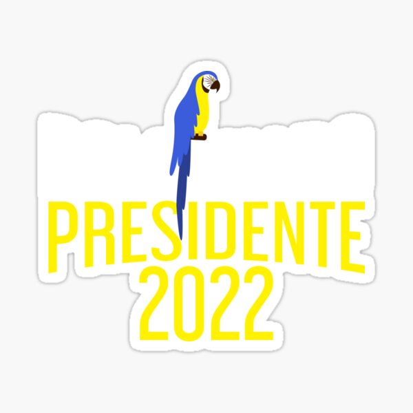 "Bolsonaro 2022 para presidencia do Brasil" Sticker for Sale by ...
