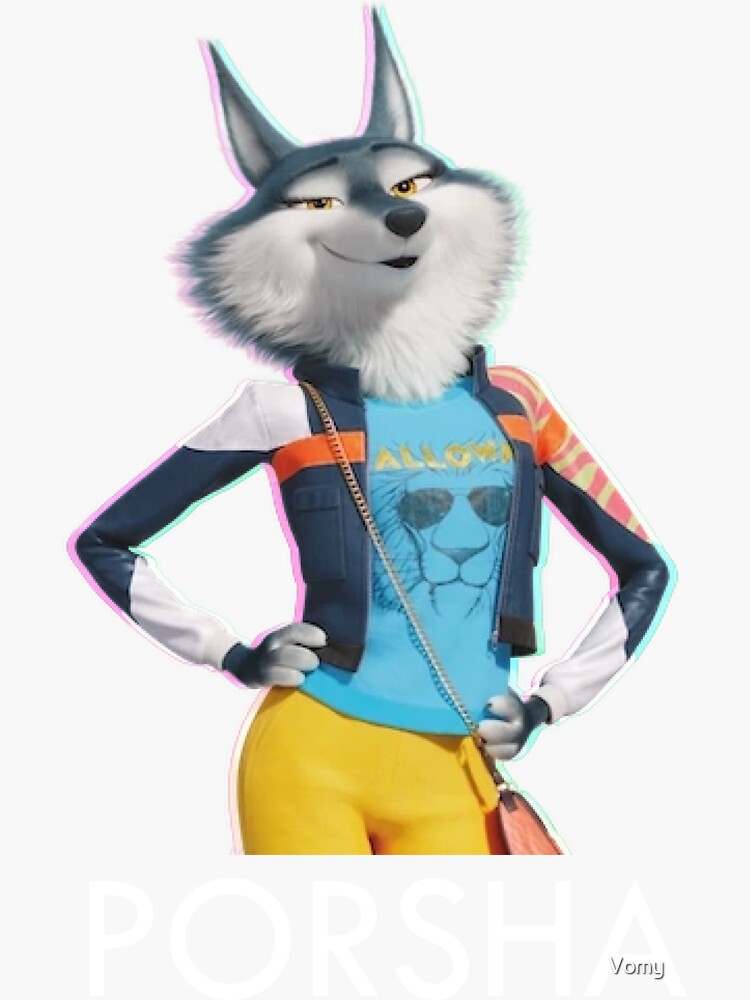 "Porsha Sing 2 " Sticker for Sale by Vomy | Redbubble