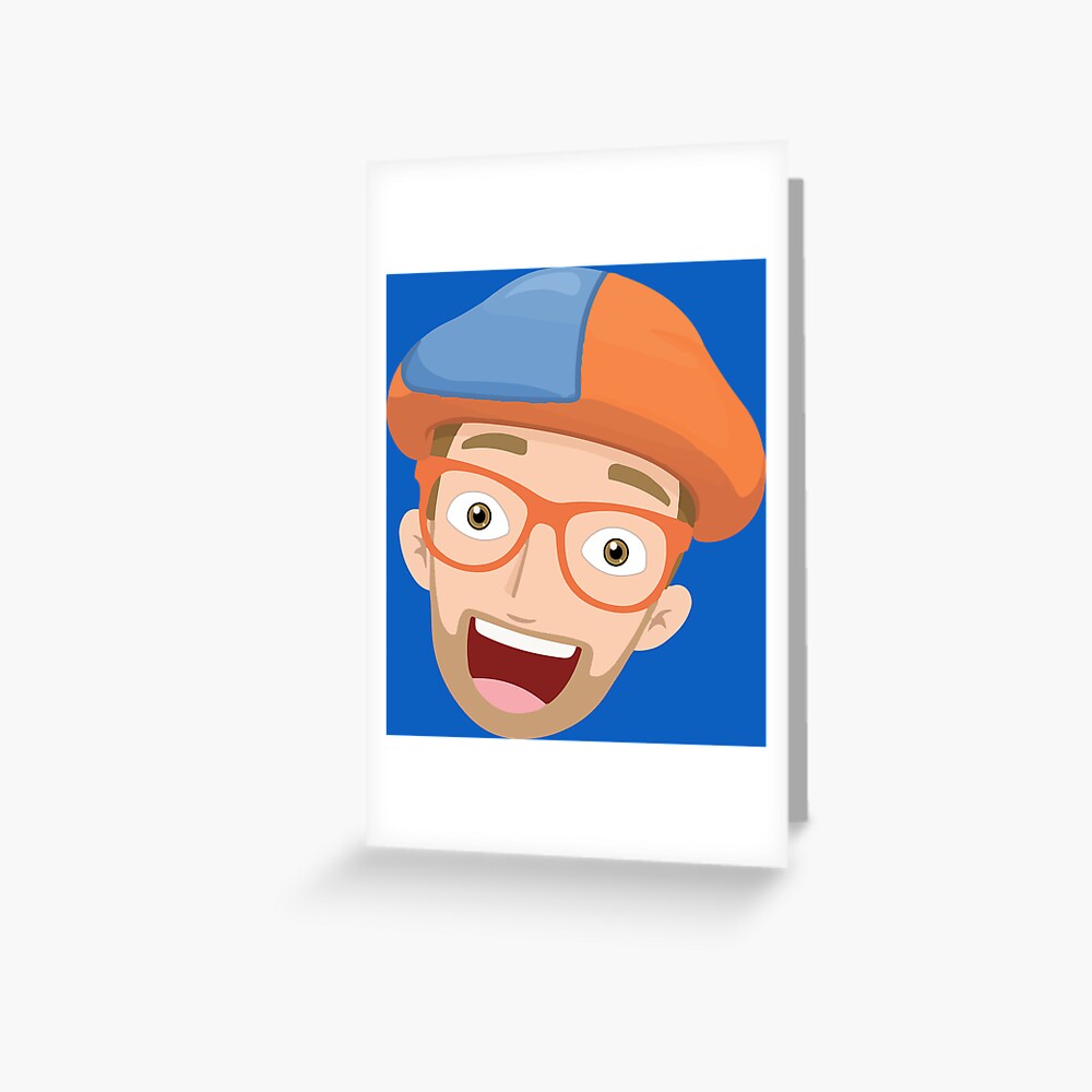 "Blippi" Greeting Card for Sale by aimanmesleh | Redbubble