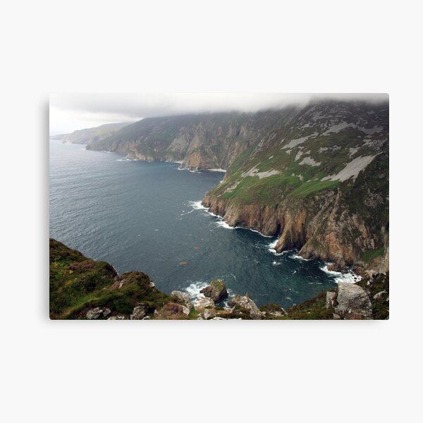 "Slieve League cliffs" Canvas Print by BANNER25 | Redbubble