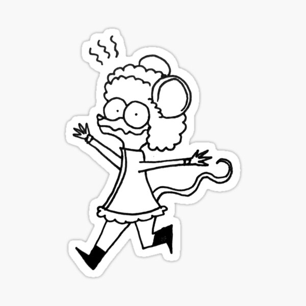 "Fyodor the rat" Sticker for Sale by irbiiz | Redbubble