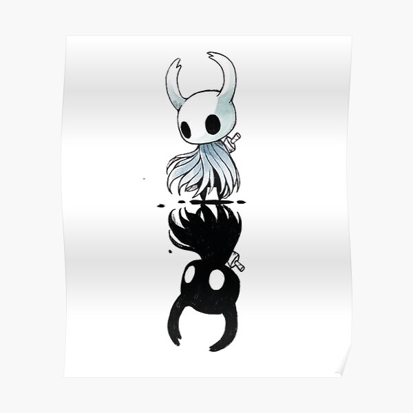 "the knight hollow knight" Poster for Sale by Chemselachya | Redbubble