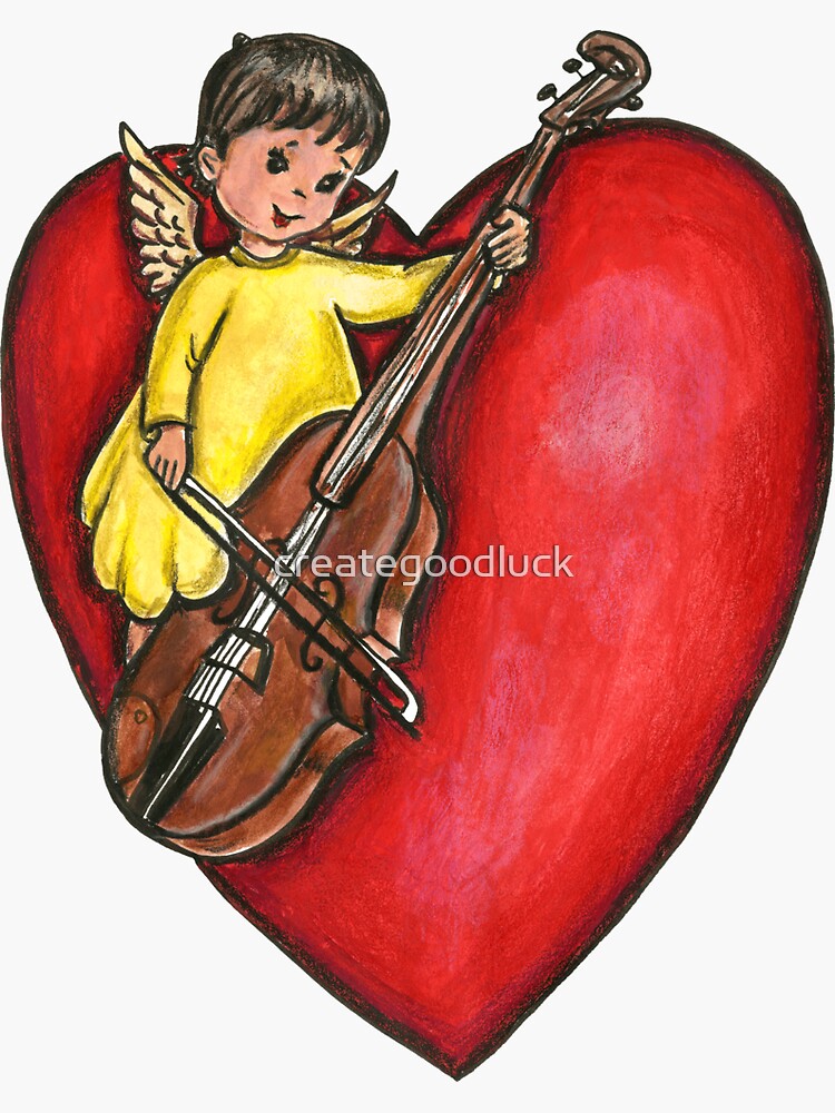 "Angel Playing the Violin - Musical Angelic Orchestra - LOL Lots of ...